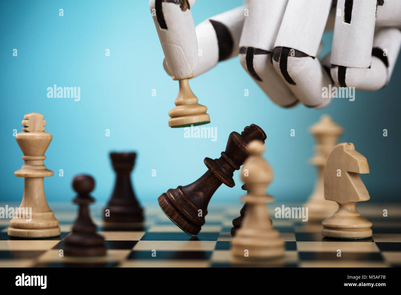 Robotic arm playing chess future hi-res stock photography and images ...