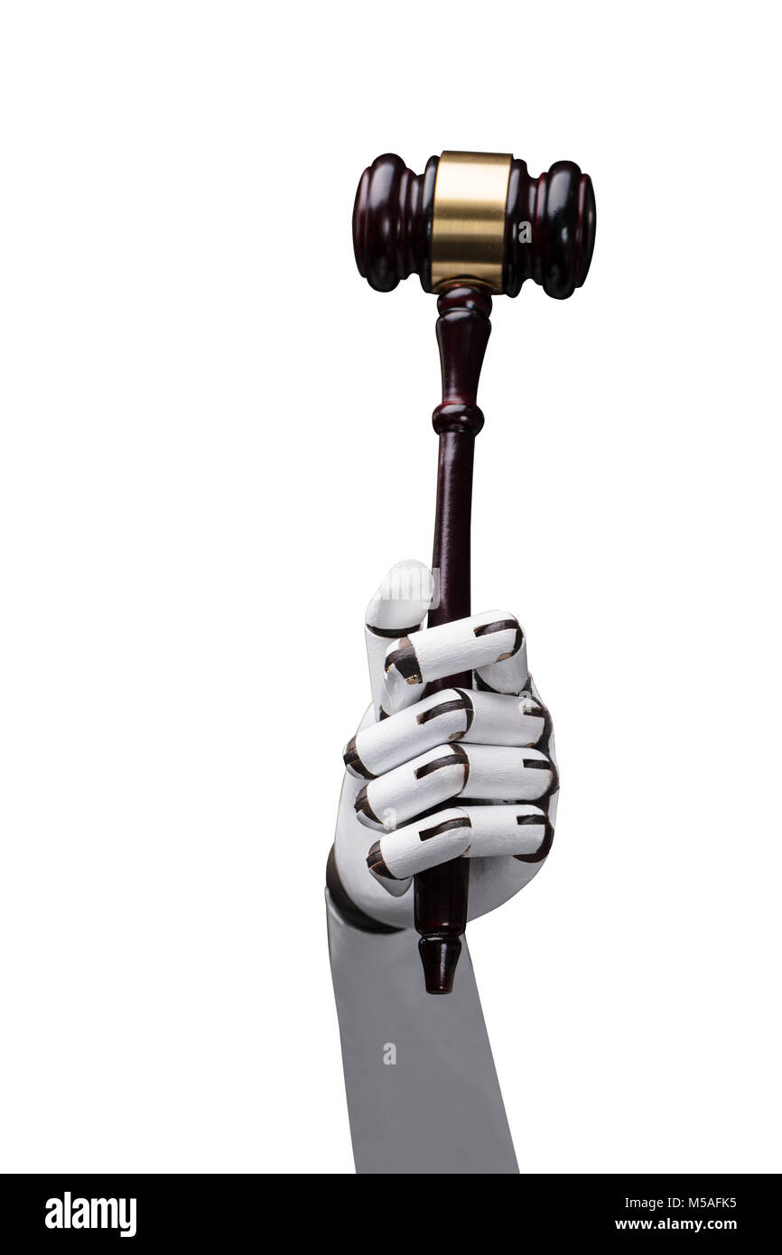 Hand holding gavel hi-res stock photography and images - Alamy