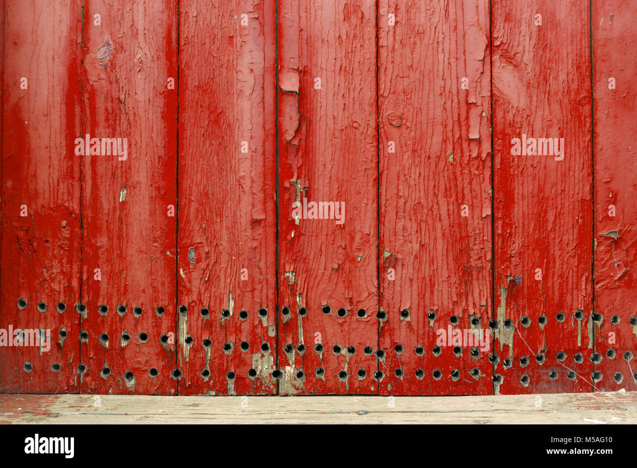 Old destroyed paint on boards as a background Stock Photo - Alamy