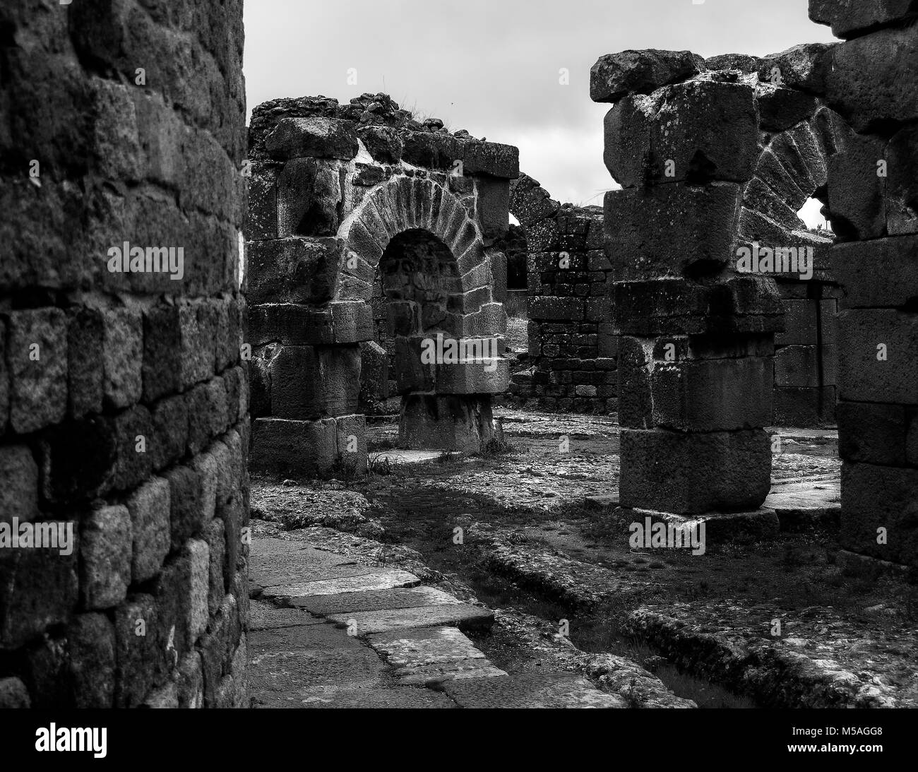 Bergama ancient city,Bergama,Izmir,Turkey Stock Photo - Alamy