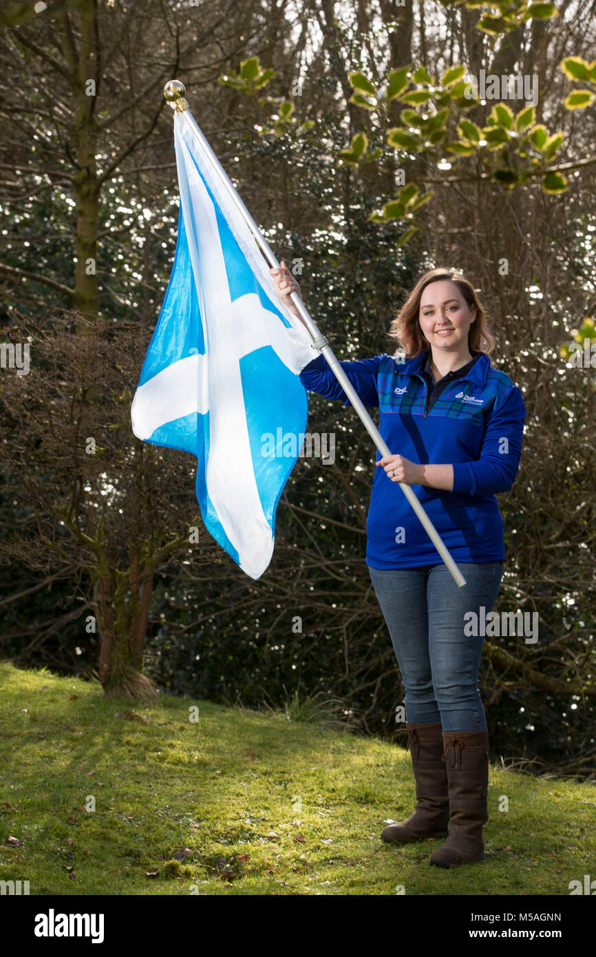 Team Scotland's Jen Macintosh during a photocall in Dunblane as part of ...
