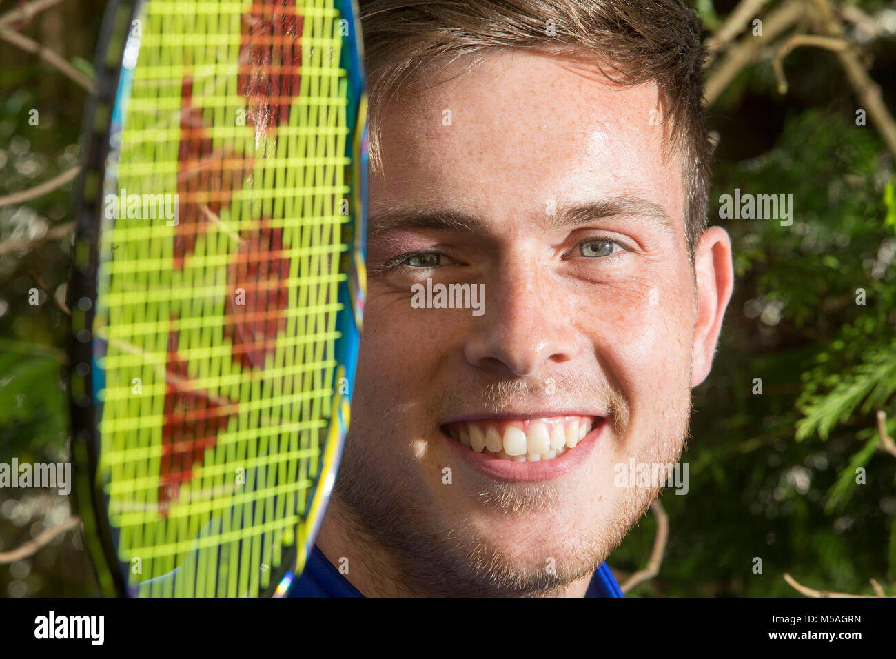 Team Scotland's Alex Dunn during a photocall in Dunblane as part of the ...