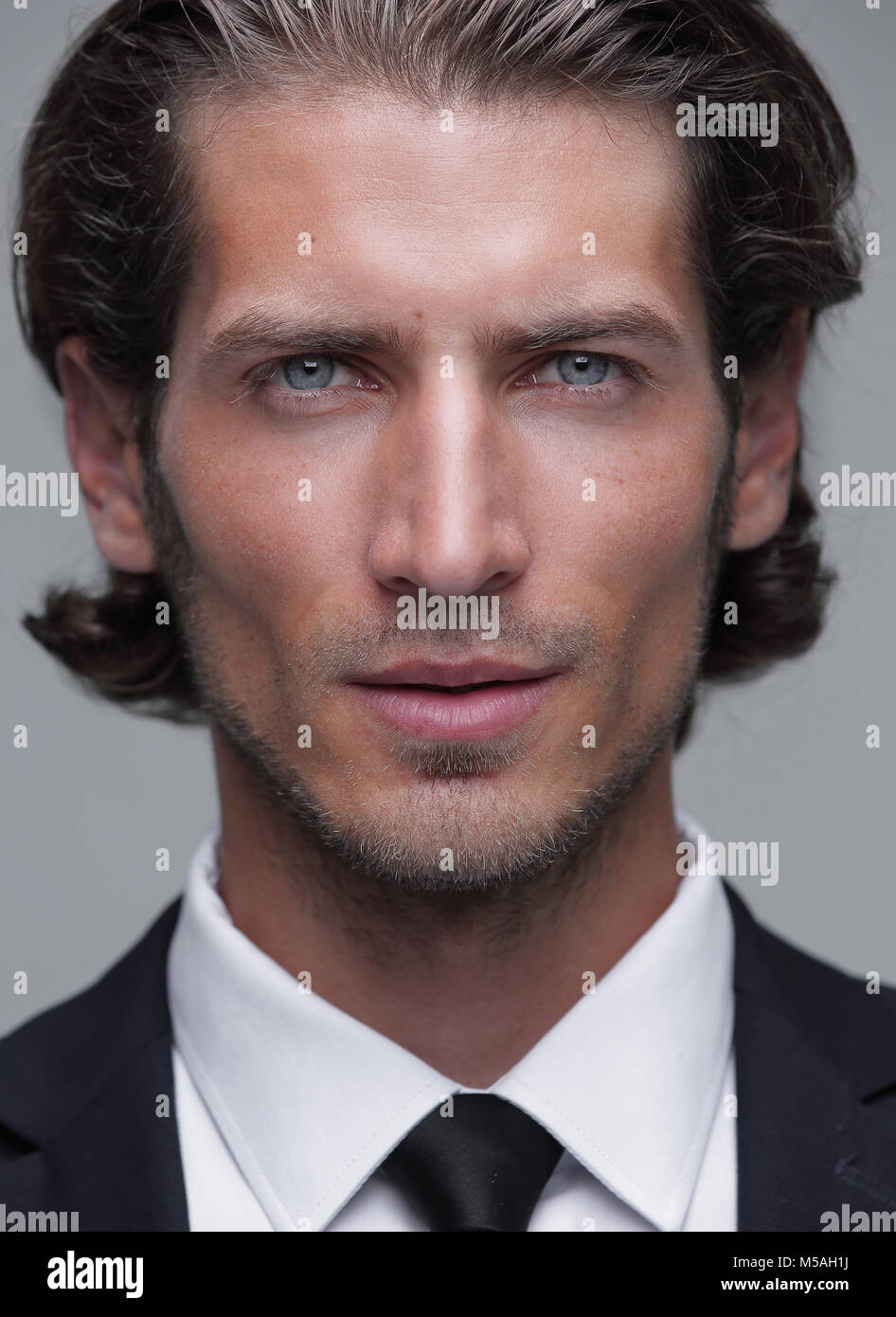face of responsible business men Stock Photo - Alamy