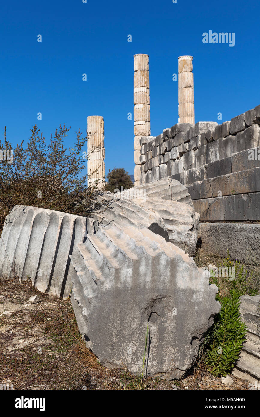 Turkey Leto photography temple in the ancient city Letoon is located in ...