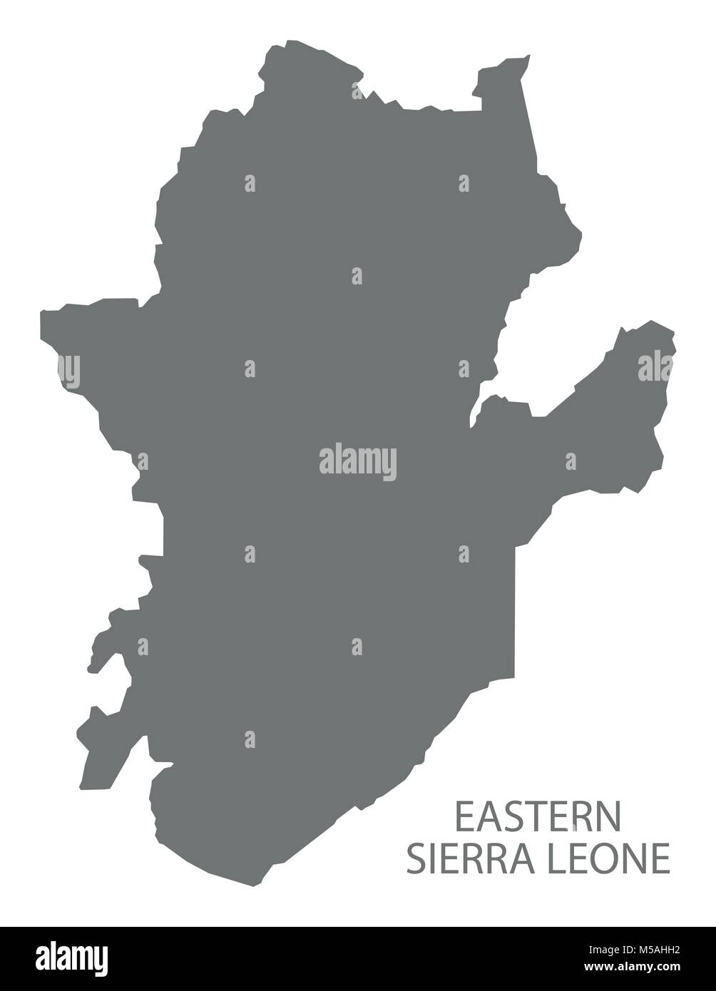 Sierra county map Stock Vector Images - Alamy