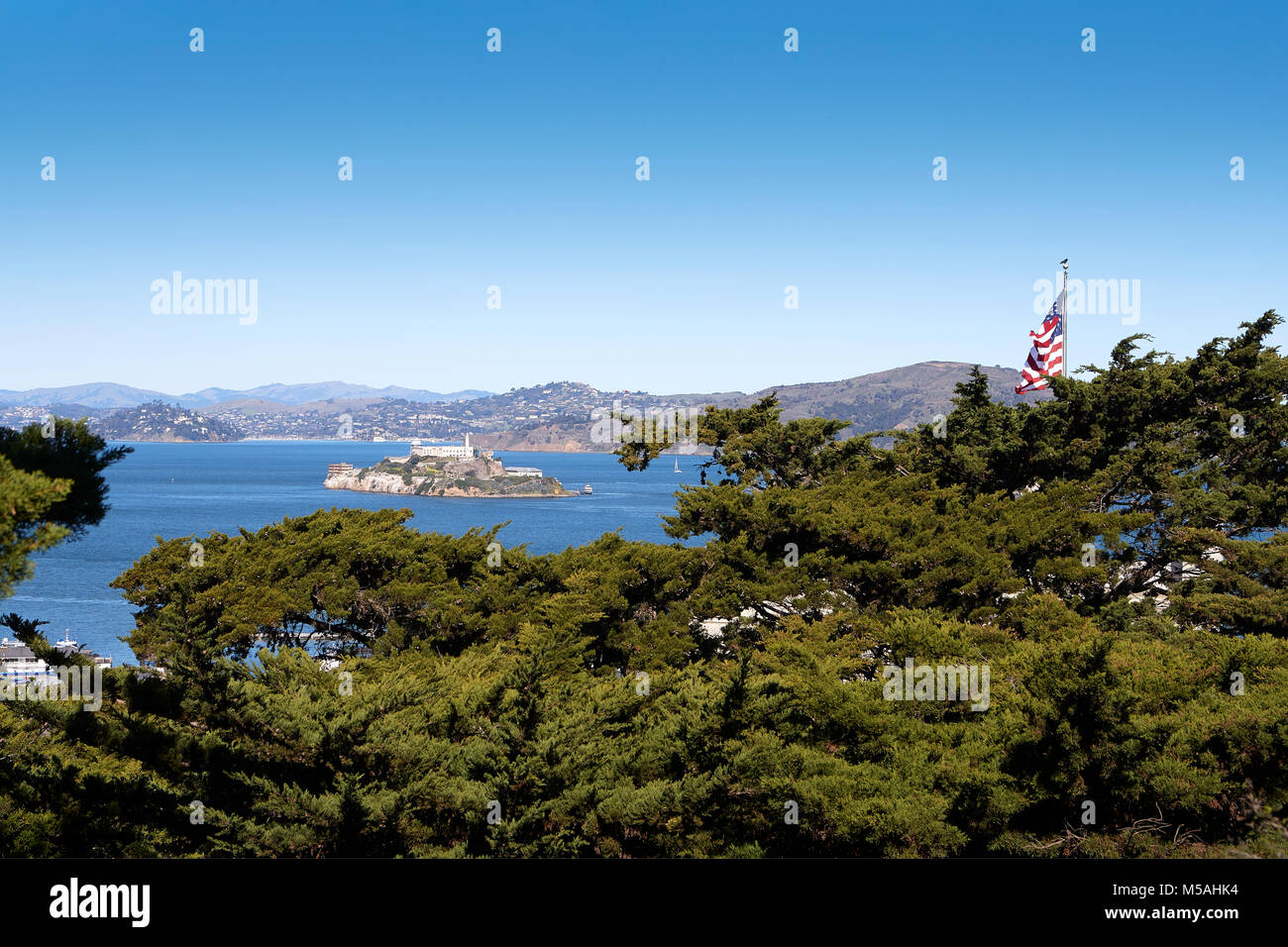 Abstract view of alcatraz hi-res stock photography and images - Alamy