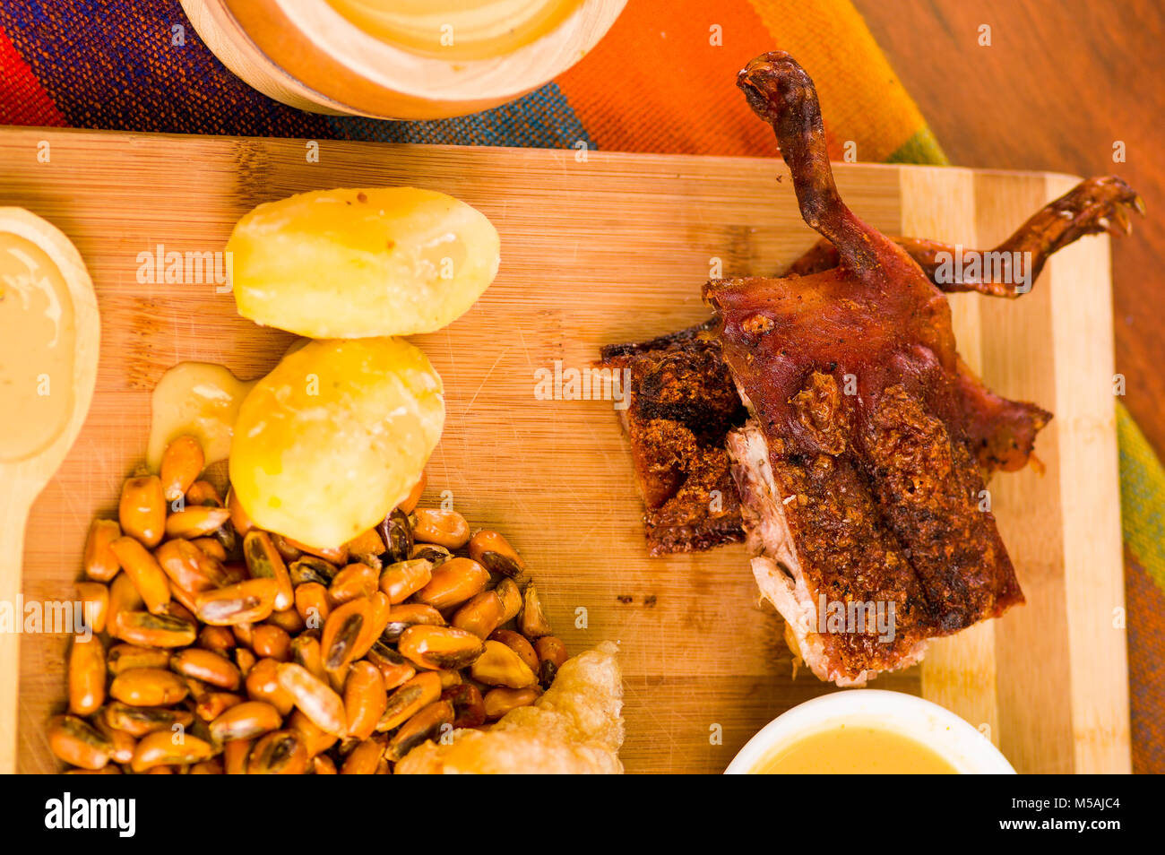 Cuy roast guinea pig inca hi-res stock photography and images - Alamy