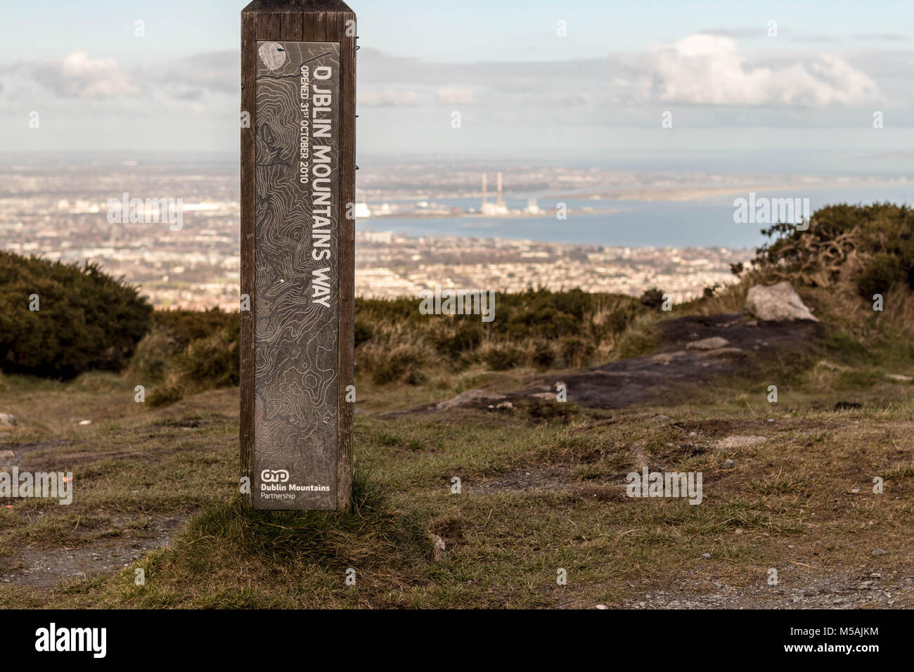 Ticknock is located in the Dublin mountains. It affords panoramic views ...