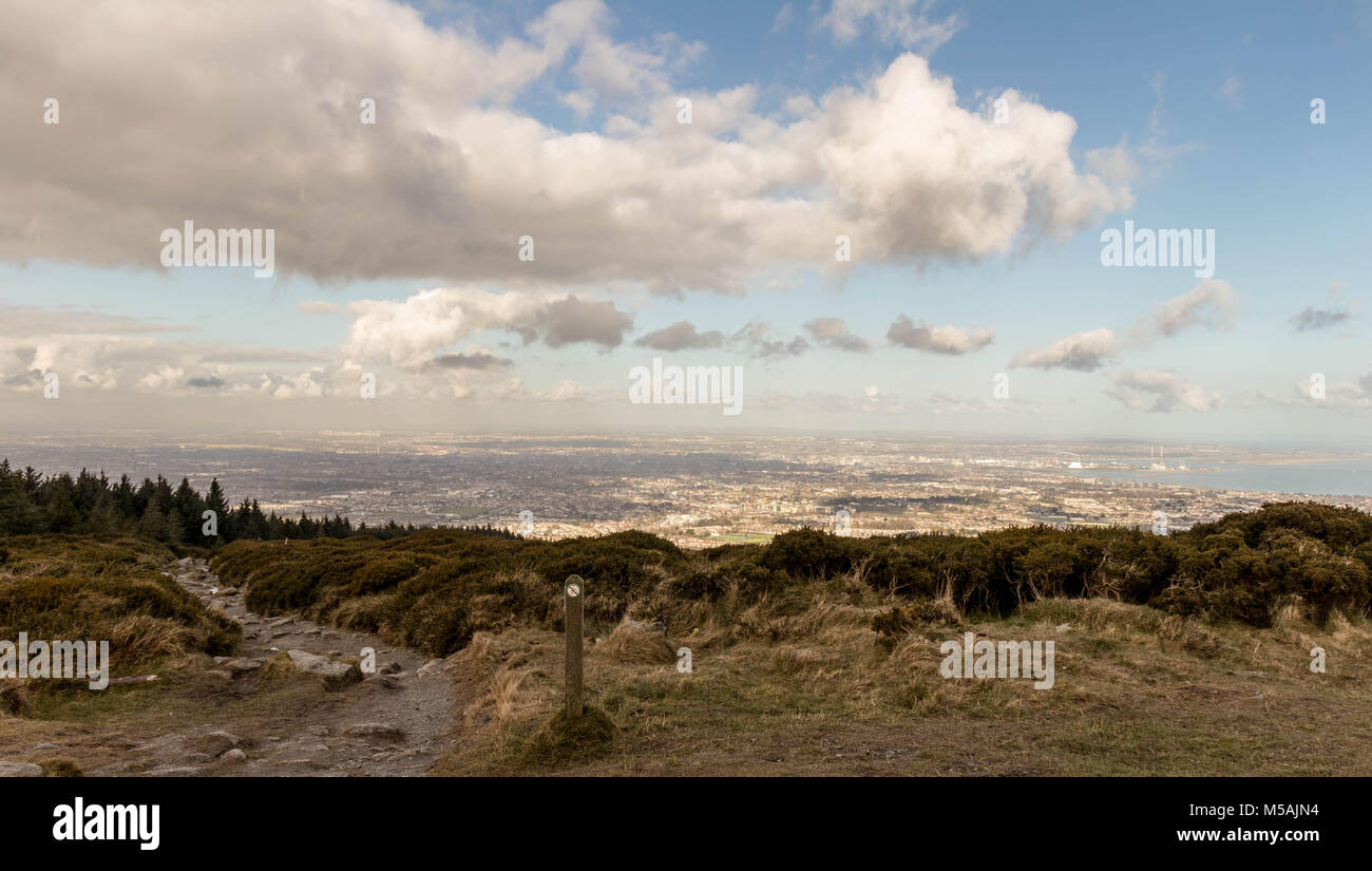 Ticknock is located in the Dublin mountains. It affords panoramic views ...