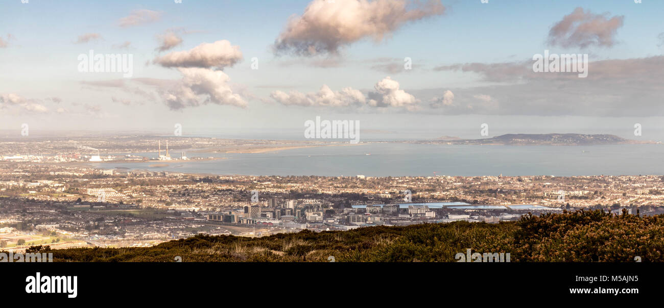 Ticknock is located in the Dublin mountains. It affords panoramic views ...