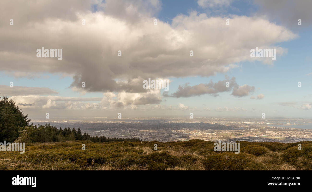 Ticknock is located in the Dublin mountains. It affords panoramic views ...
