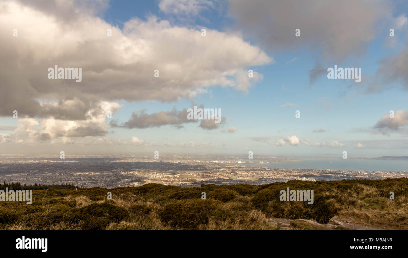Ticknock is located in the Dublin mountains. It affords panoramic views ...
