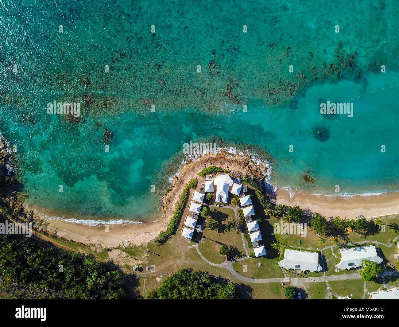Hawksbill Beach Resort, Antigua Stock Photo - Alamy