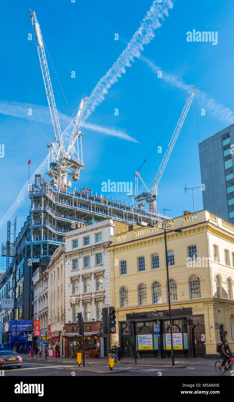 New office london construction hi-res stock photography and images - Alamy