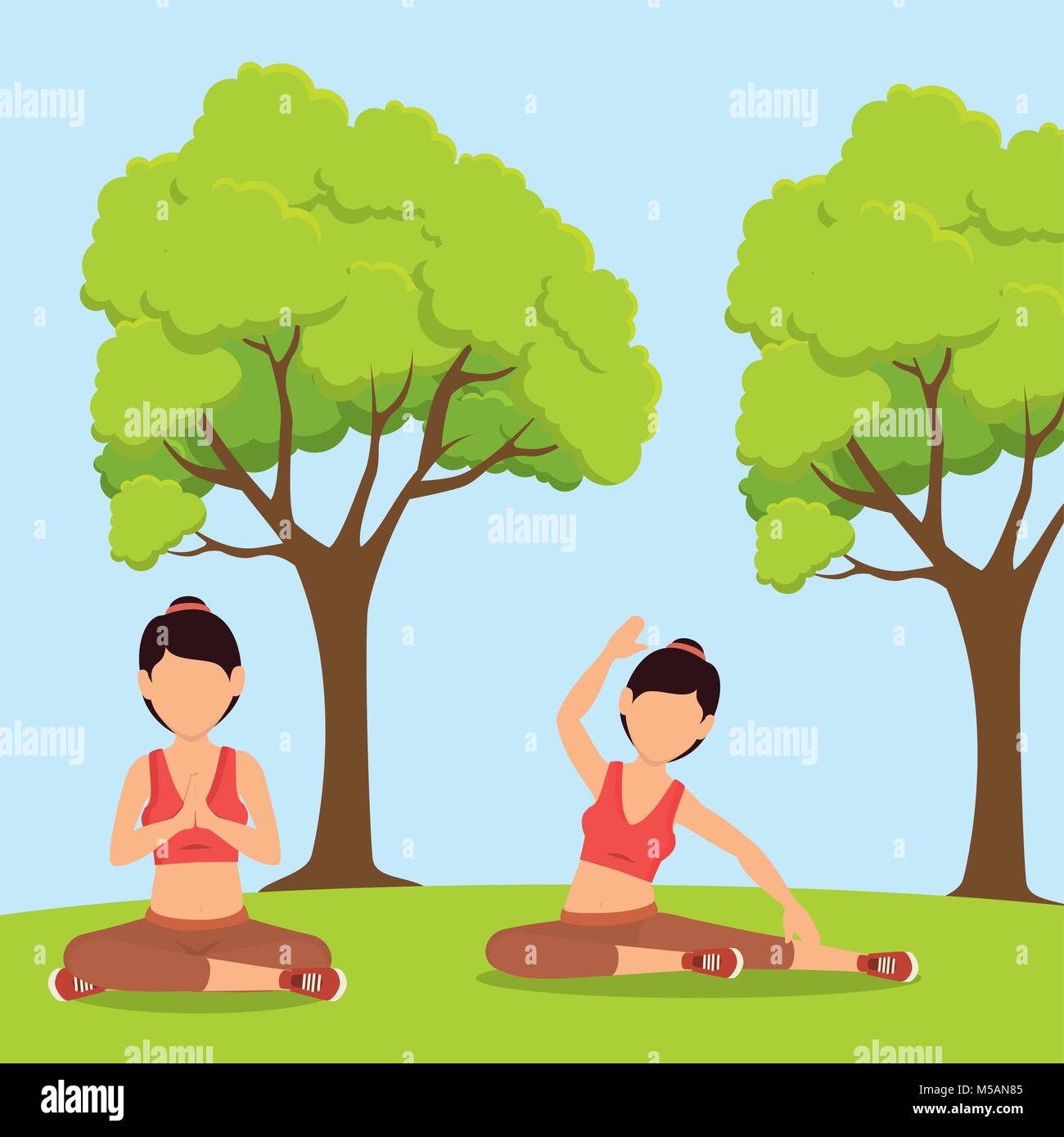 athlete female working out character Stock Vector Image & Art - Alamy