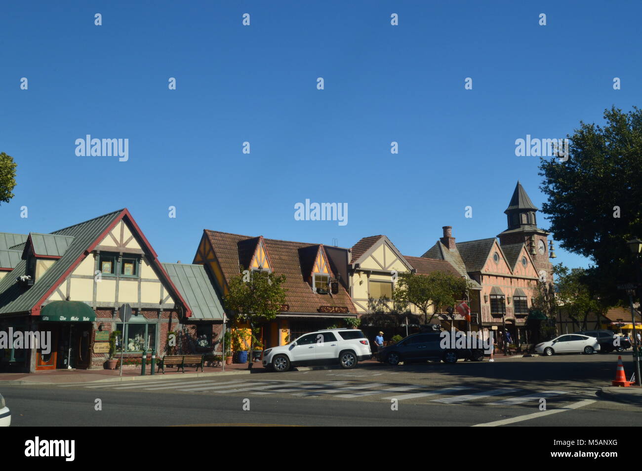 Visit A Quaint Solvang Village Founded By Danes With Their Typical ...