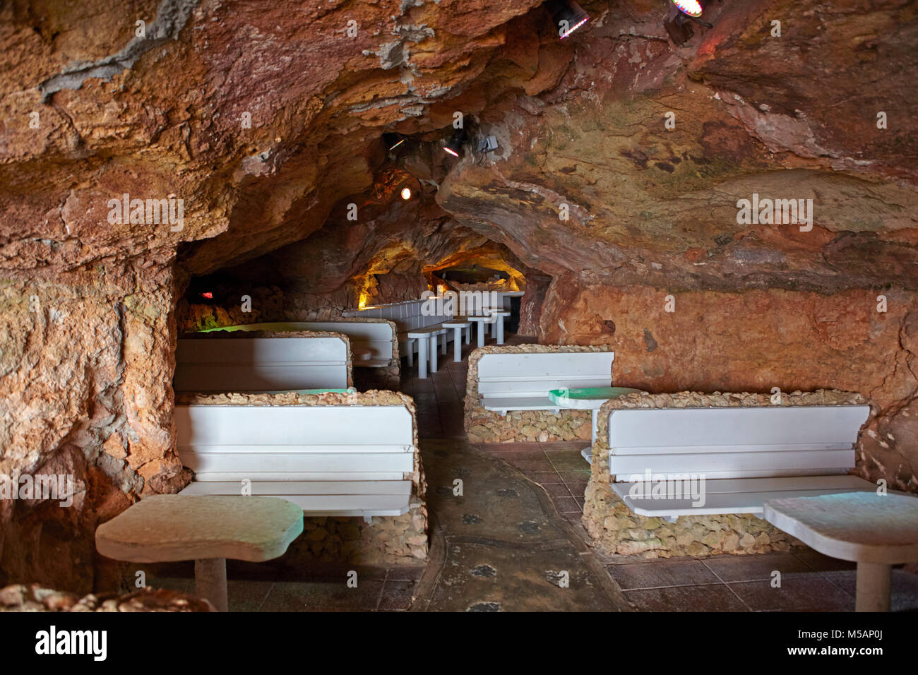 Cova den xoroi menorca balearic islands hi-res stock photography and ...