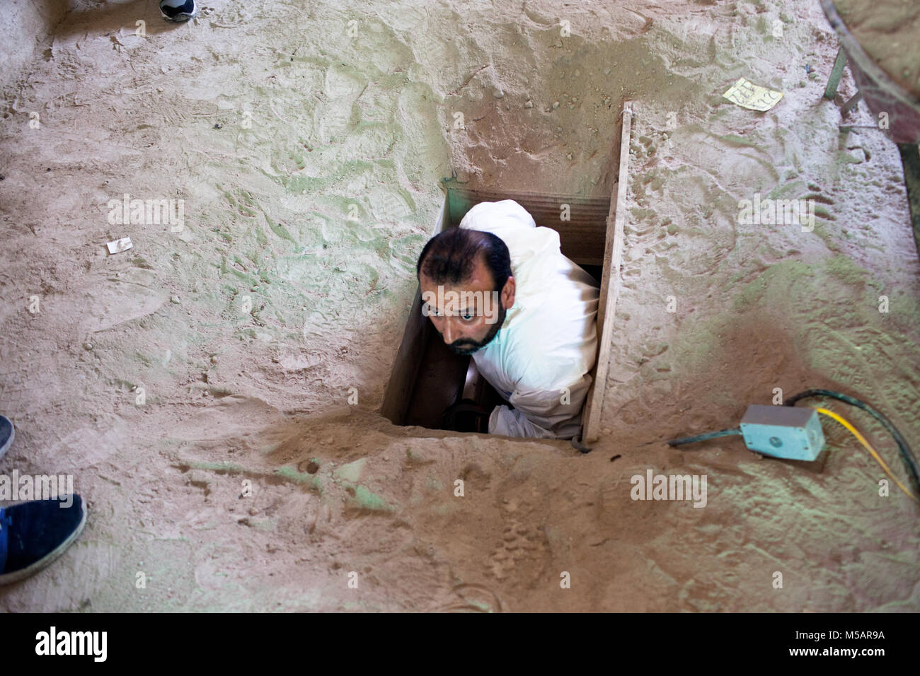 El Chapo Guzman House Tunnels