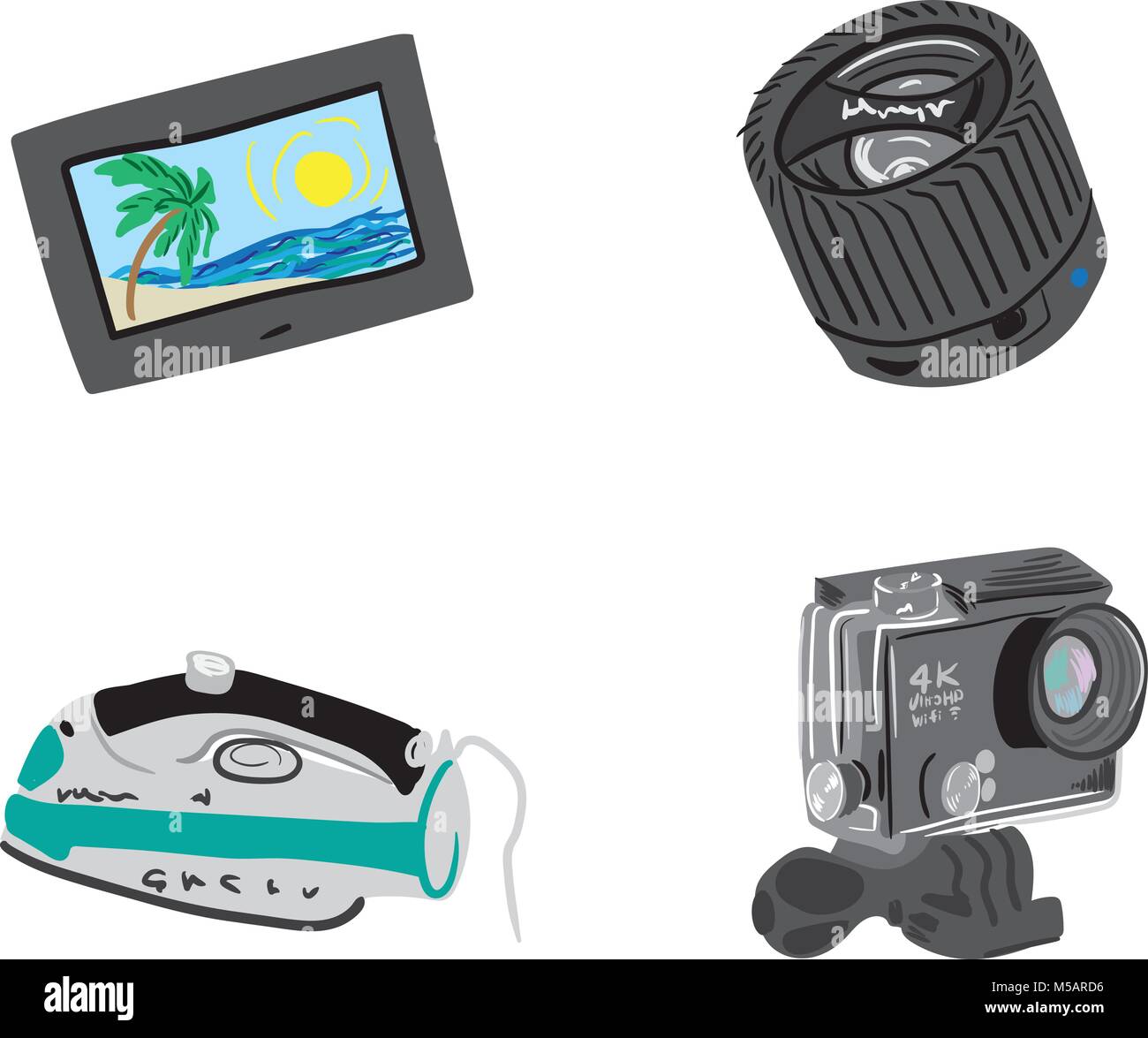 Film technic Stock Vector Images - Alamy