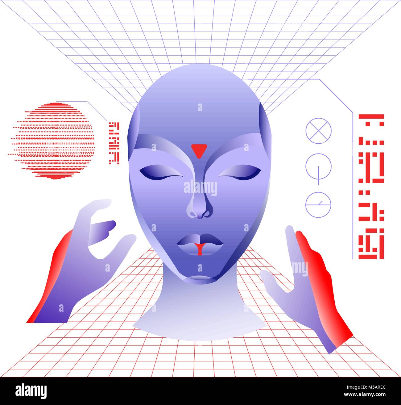 Virtual illustration hi-res stock photography and images - Alamy