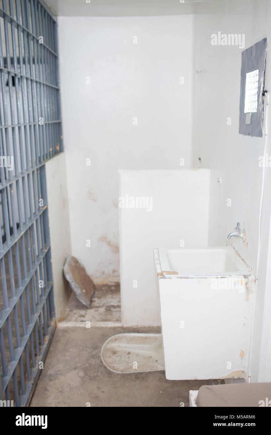 A view of Joaquin "El Chapo" Guzman's cell in Altiplano prison, where ...