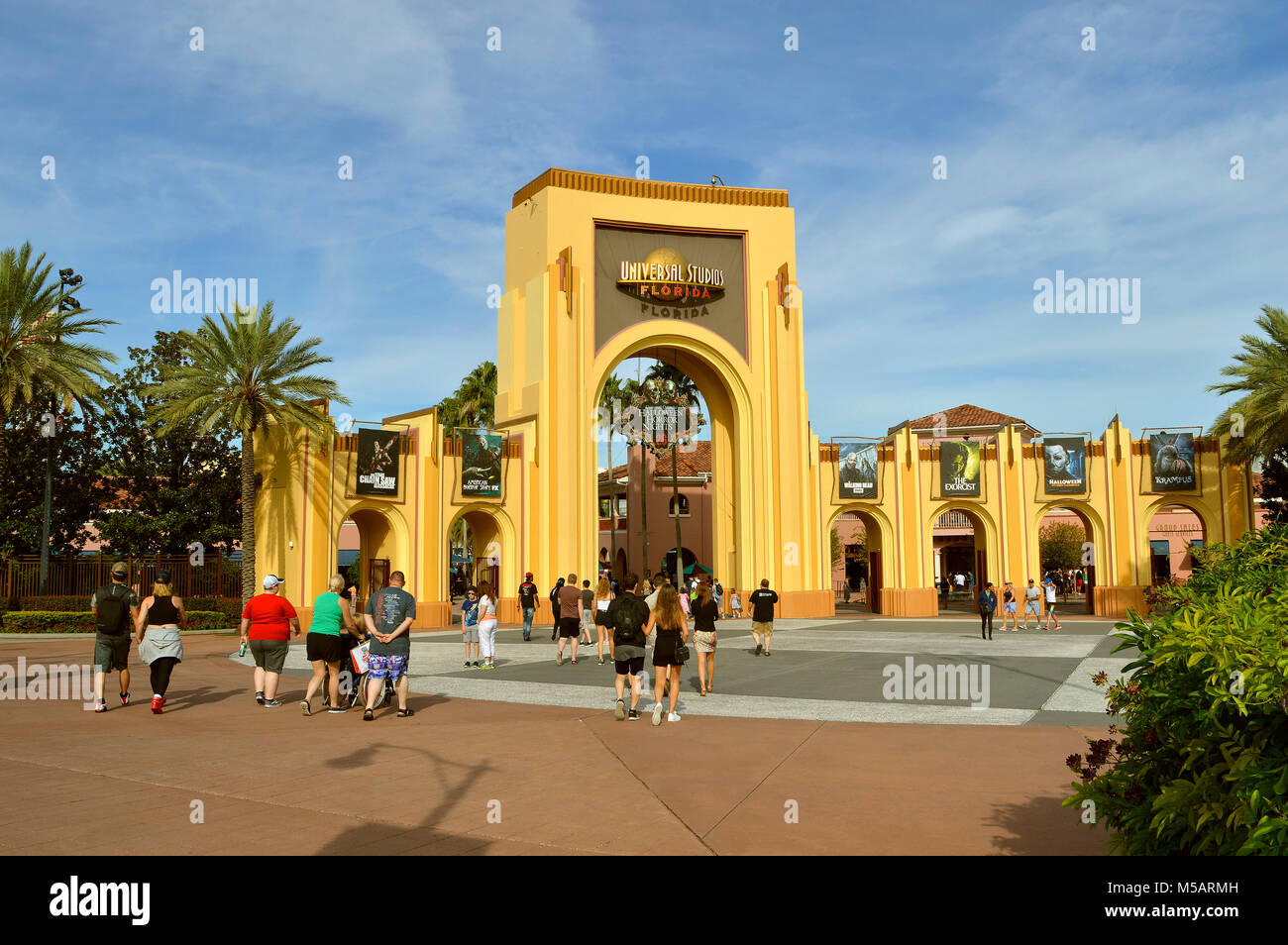 The Universal Orlando Resort adventure theme park in Orlando Stock ...