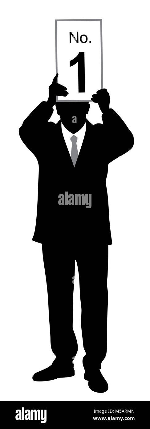 No number 1 one Cut Out Stock Images & Pictures - Alamy