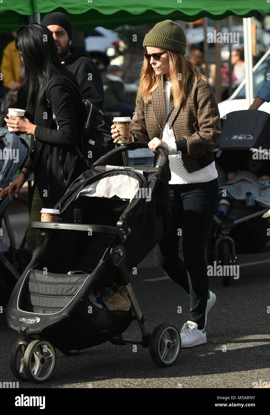 Kate Mara goes to the Farmers Market with her family Featuring: Kate ...