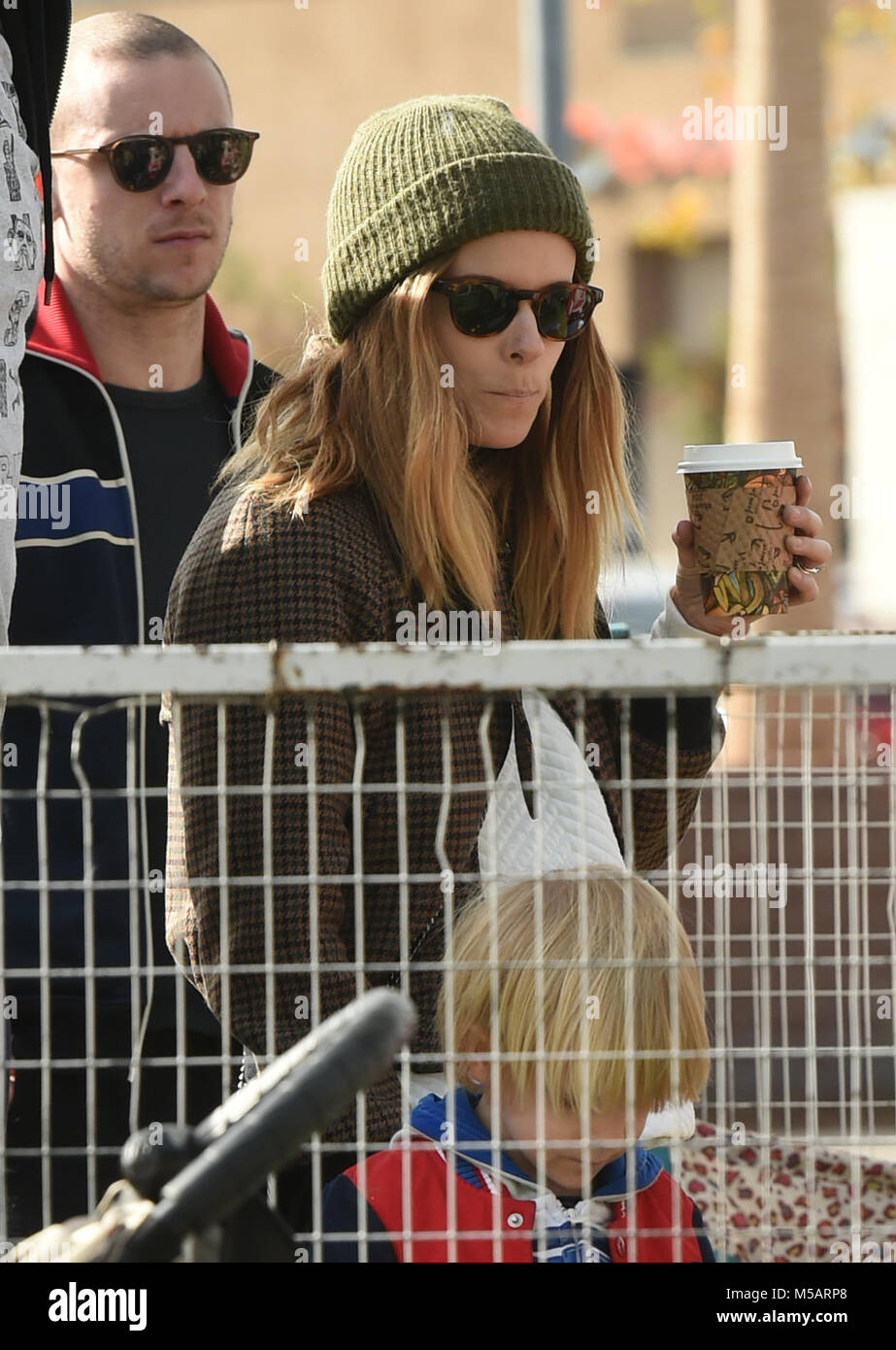 Kate Mara goes to the Farmers Market with her family Featuring: Kate ...