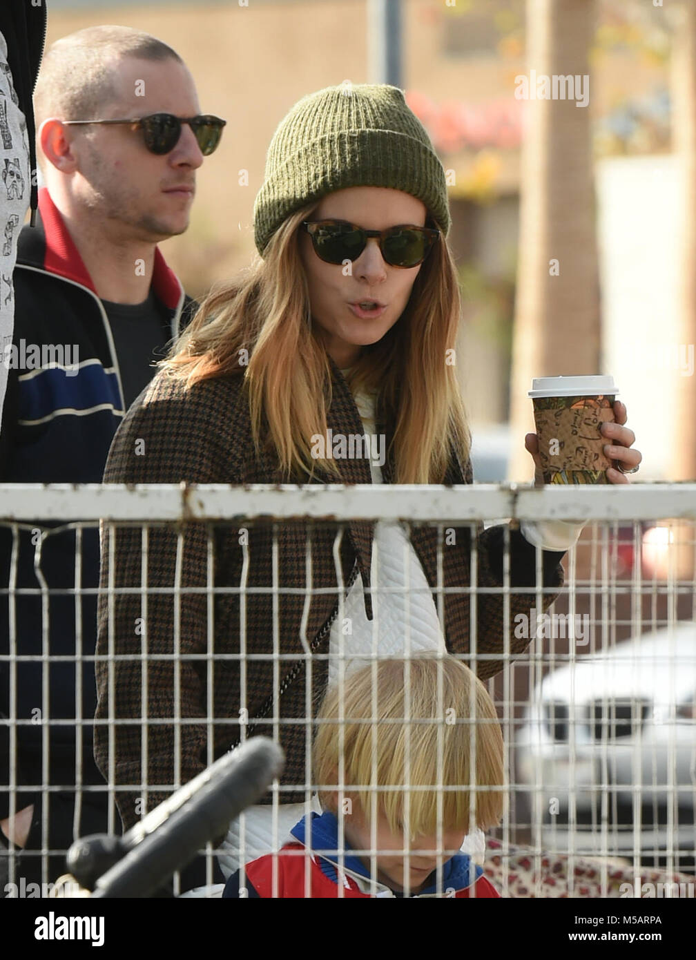 Kate Mara goes to the Farmers Market with her family Featuring: Kate ...
