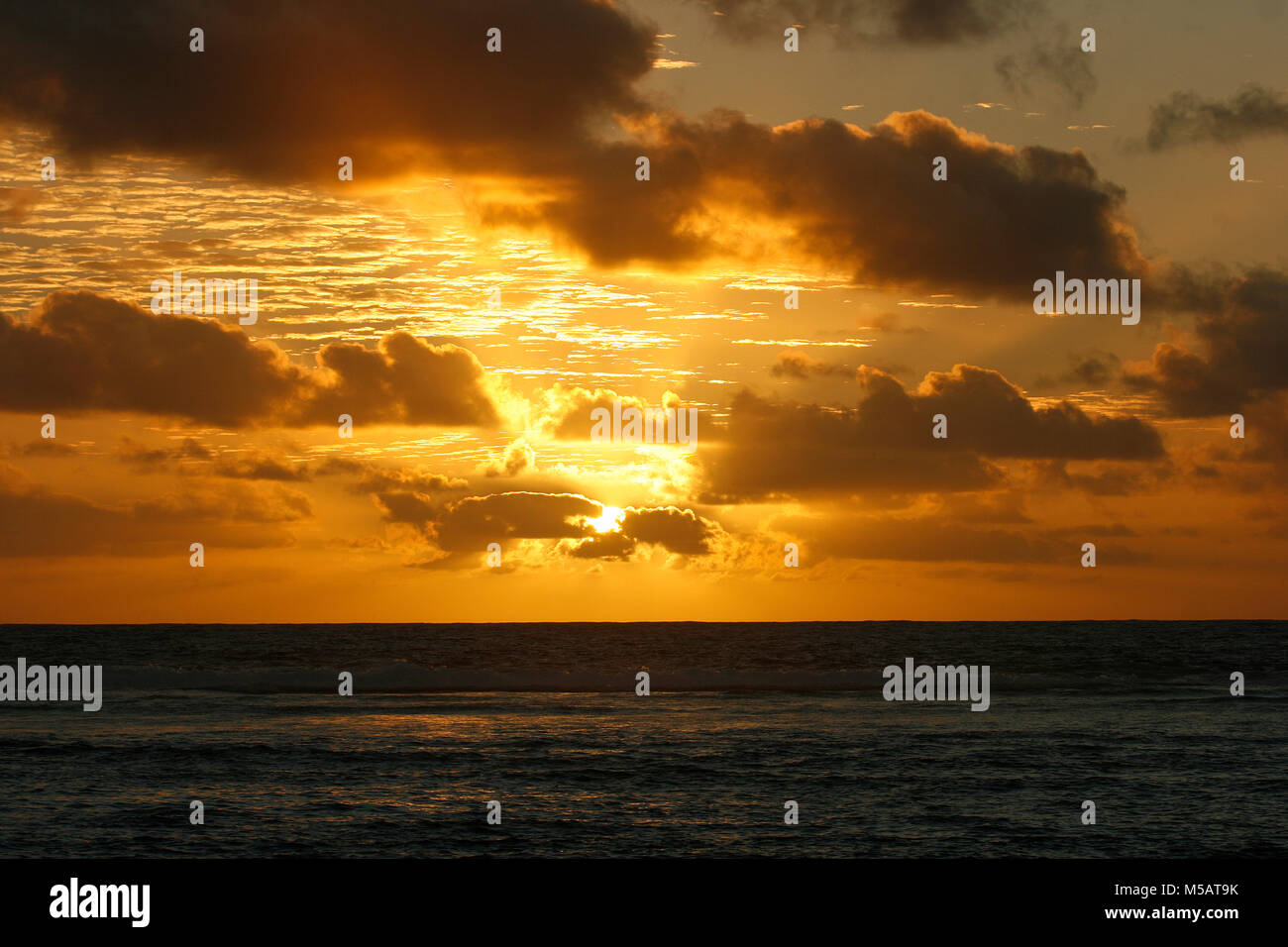 Sunrise in Foa island. Ha´apai Islands. Tonga. Polynesia Stock Photo ...