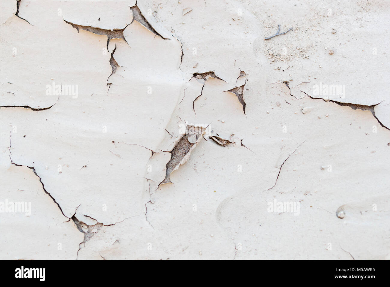 Ecology: Cracked flaking mud flakes in a dried up river bed, Jim ...