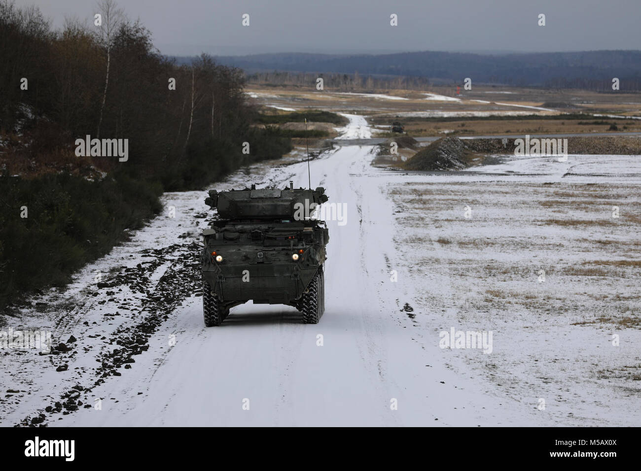 A 30mm Stryker Infantry Carrier Vehicle - Dragoon, named for the 2d ...