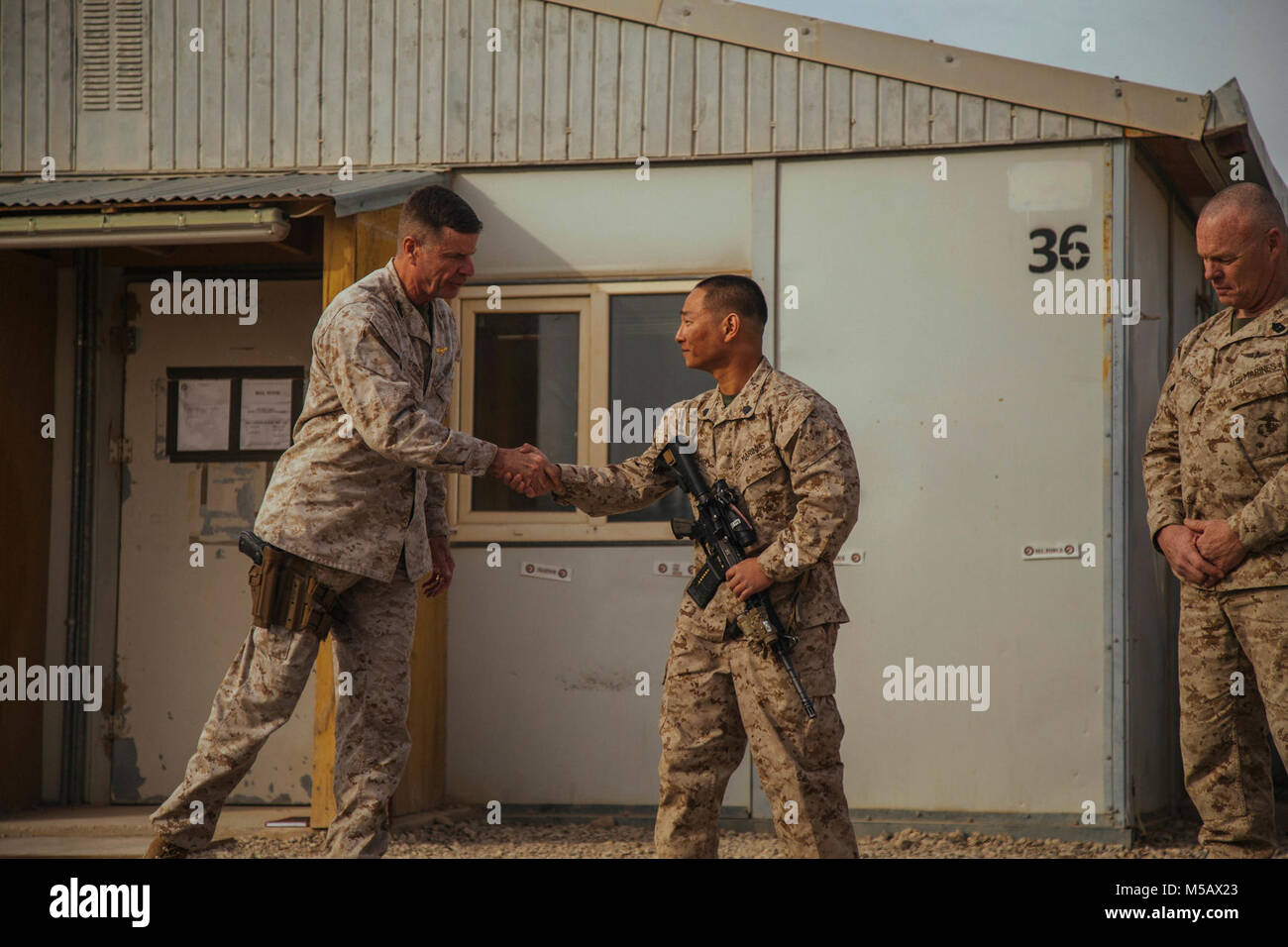 U.S. Marine Lt. Gen. William D. Beydler, commanding general of Marine ...