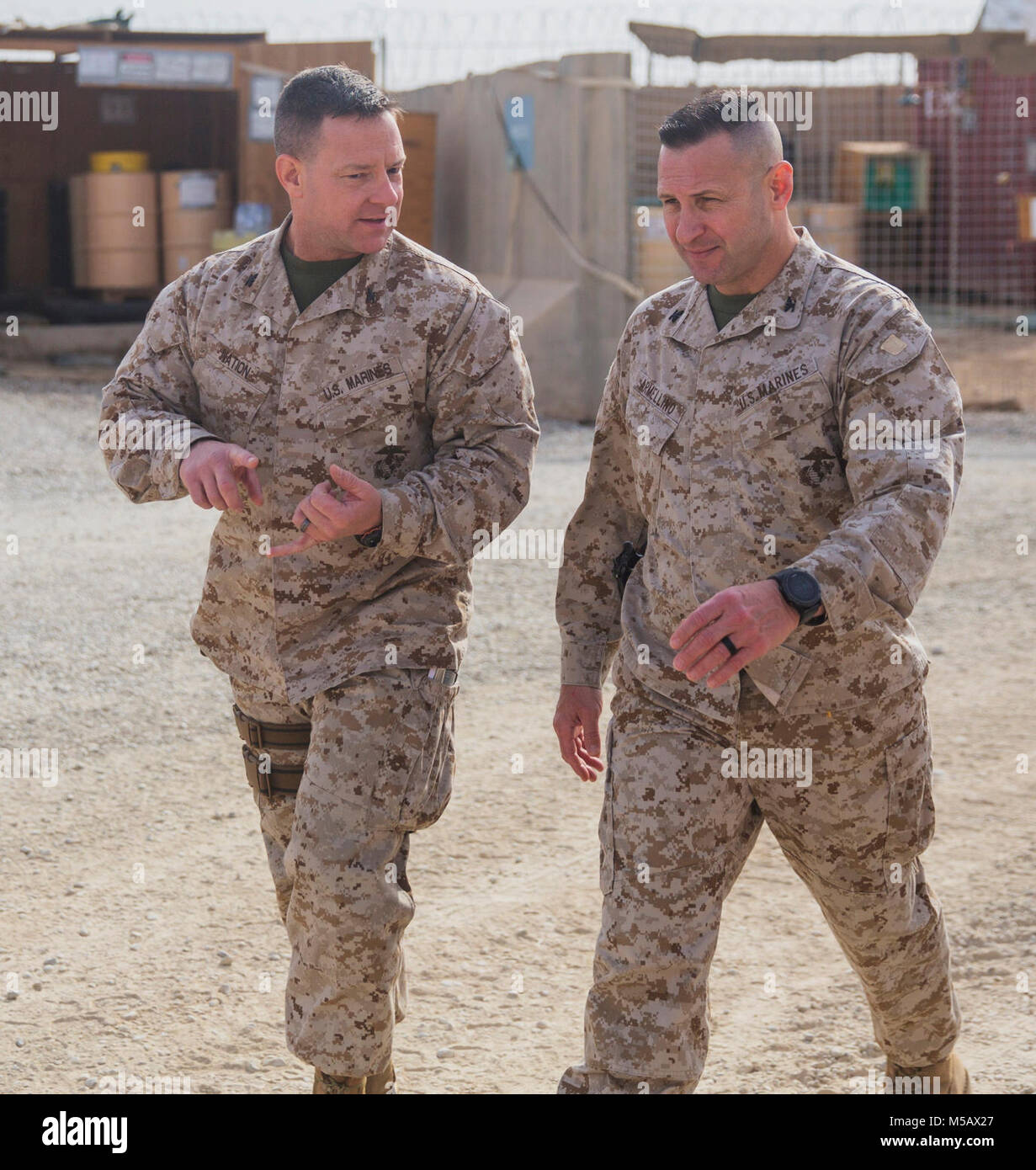 Col. Matthew R. Nation, plans officer for U.S. Marine Corps Forces ...