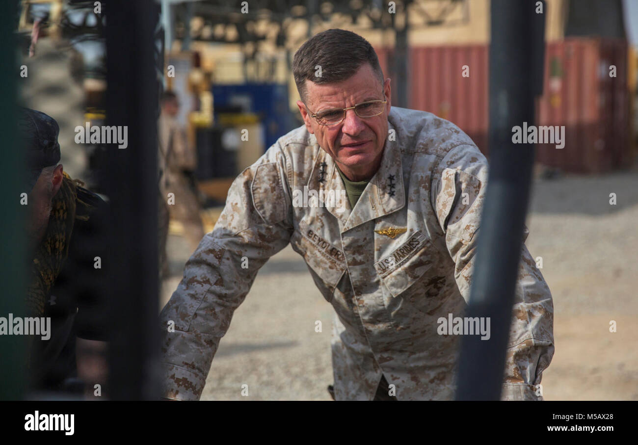 Lt. Gen. William D. Beydler, commanding general of U.S. Marine Corps ...
