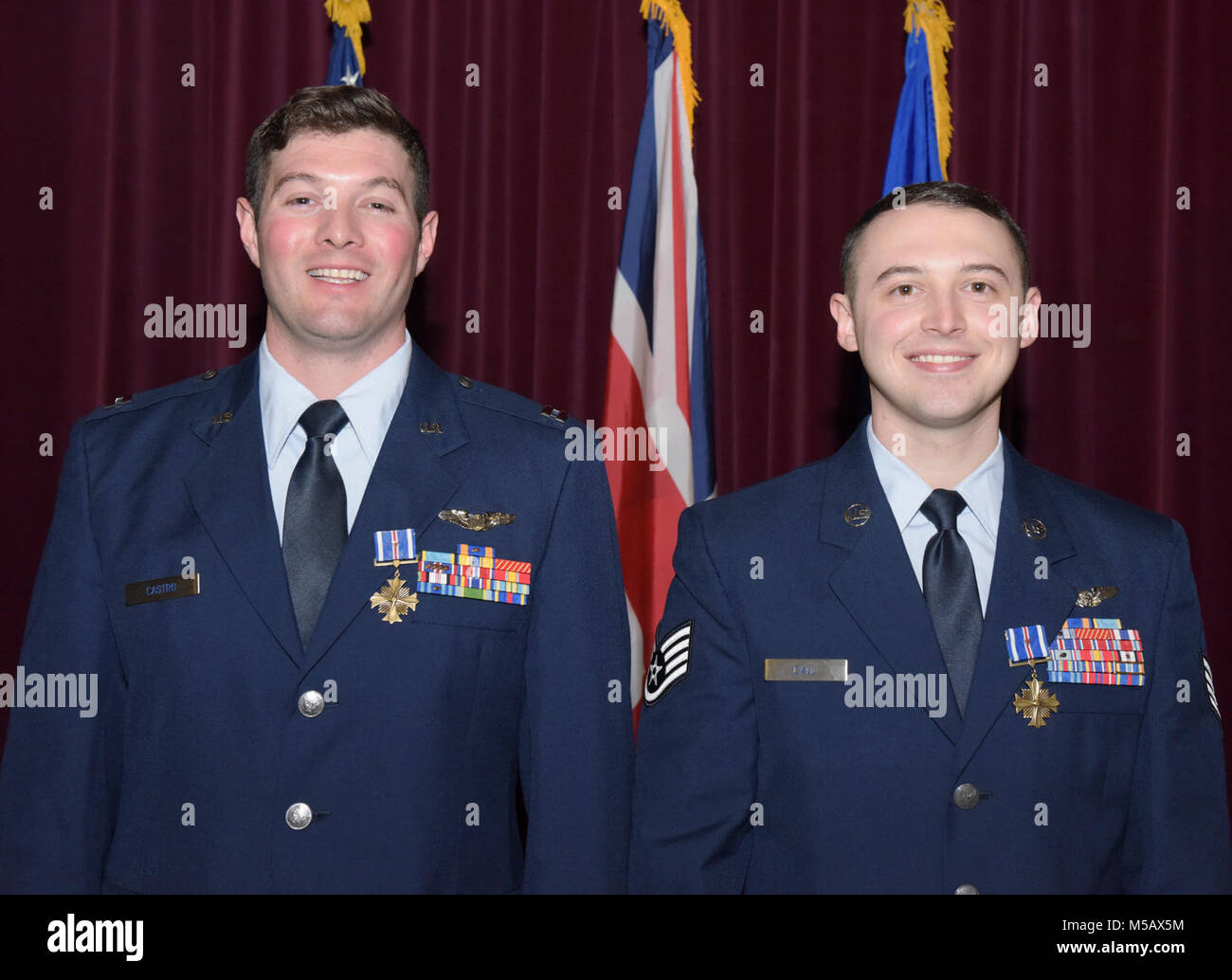 U.S. Air Force Capt. Joshua Castro, 67th Special Operations Squadron MC ...