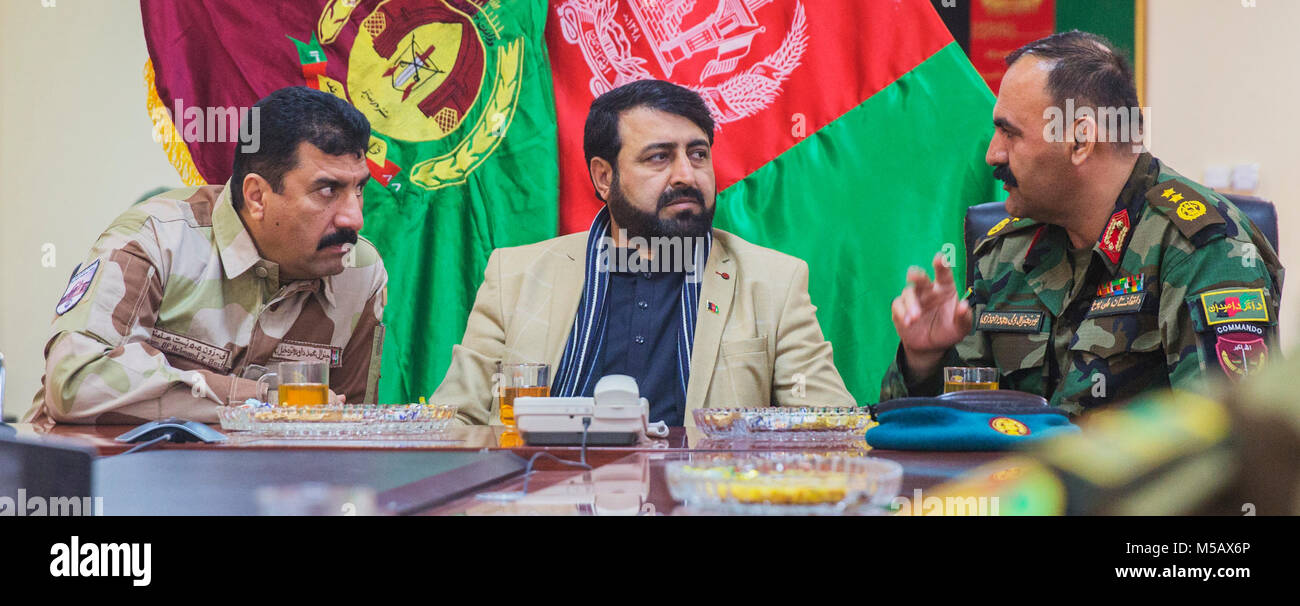 Brig. Gen. Dawood Tarakhil, commanding general of the 505th Zone Afghan ...