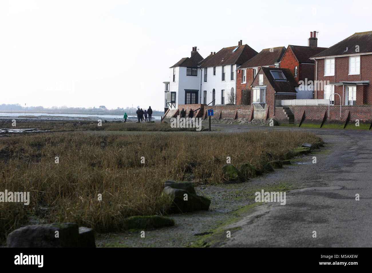 General views of Bosham Harbour and seafront, West Sussex, UK Stock ...