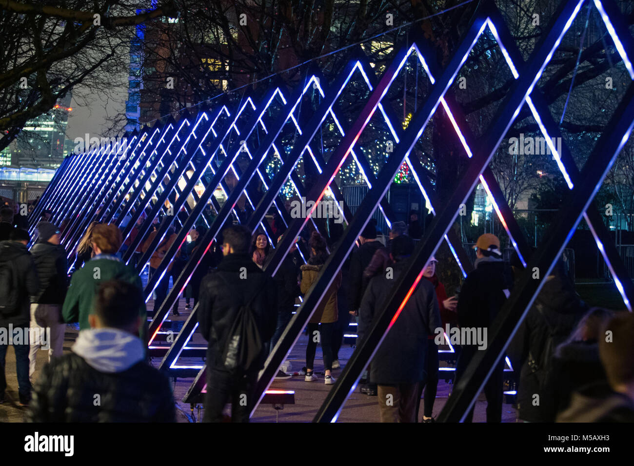 Lumiere London, a world-class light festival that takes place over four ...
