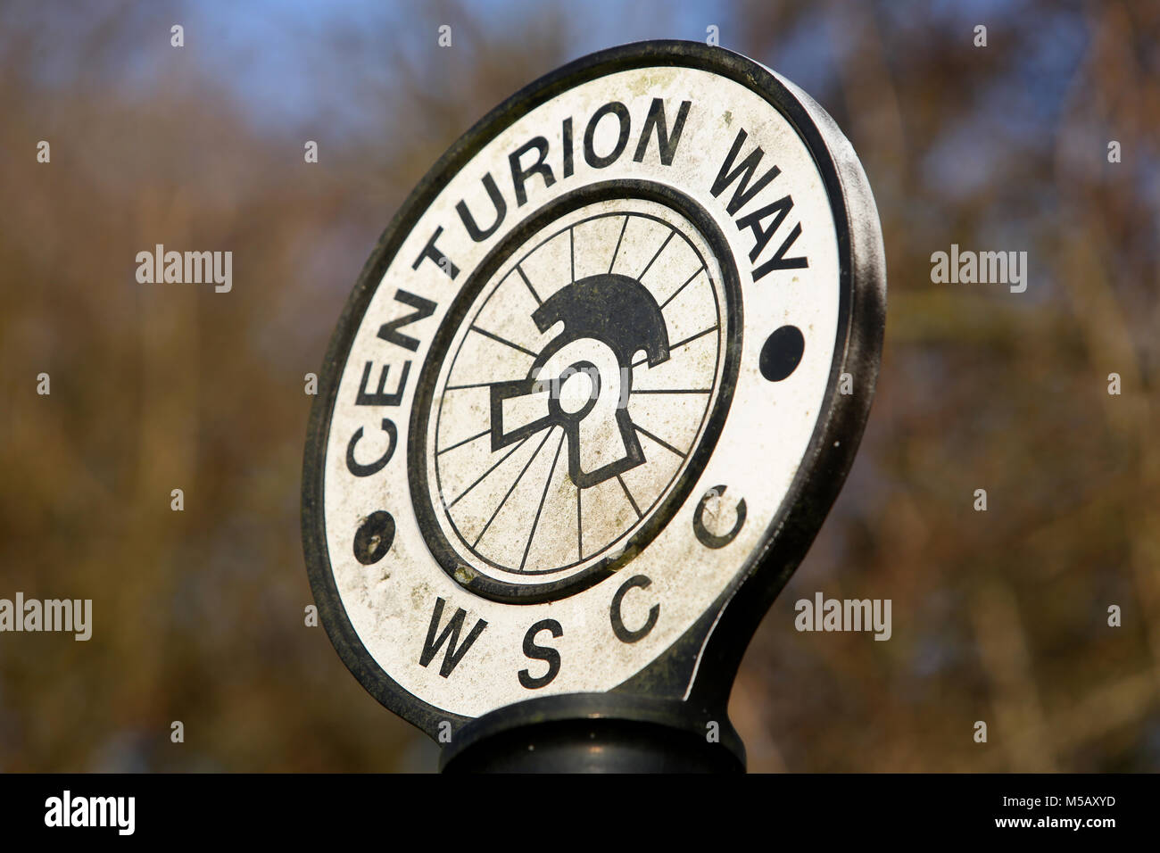 General views of Centurion Way in Chichester, West Sussex, UK Stock ...