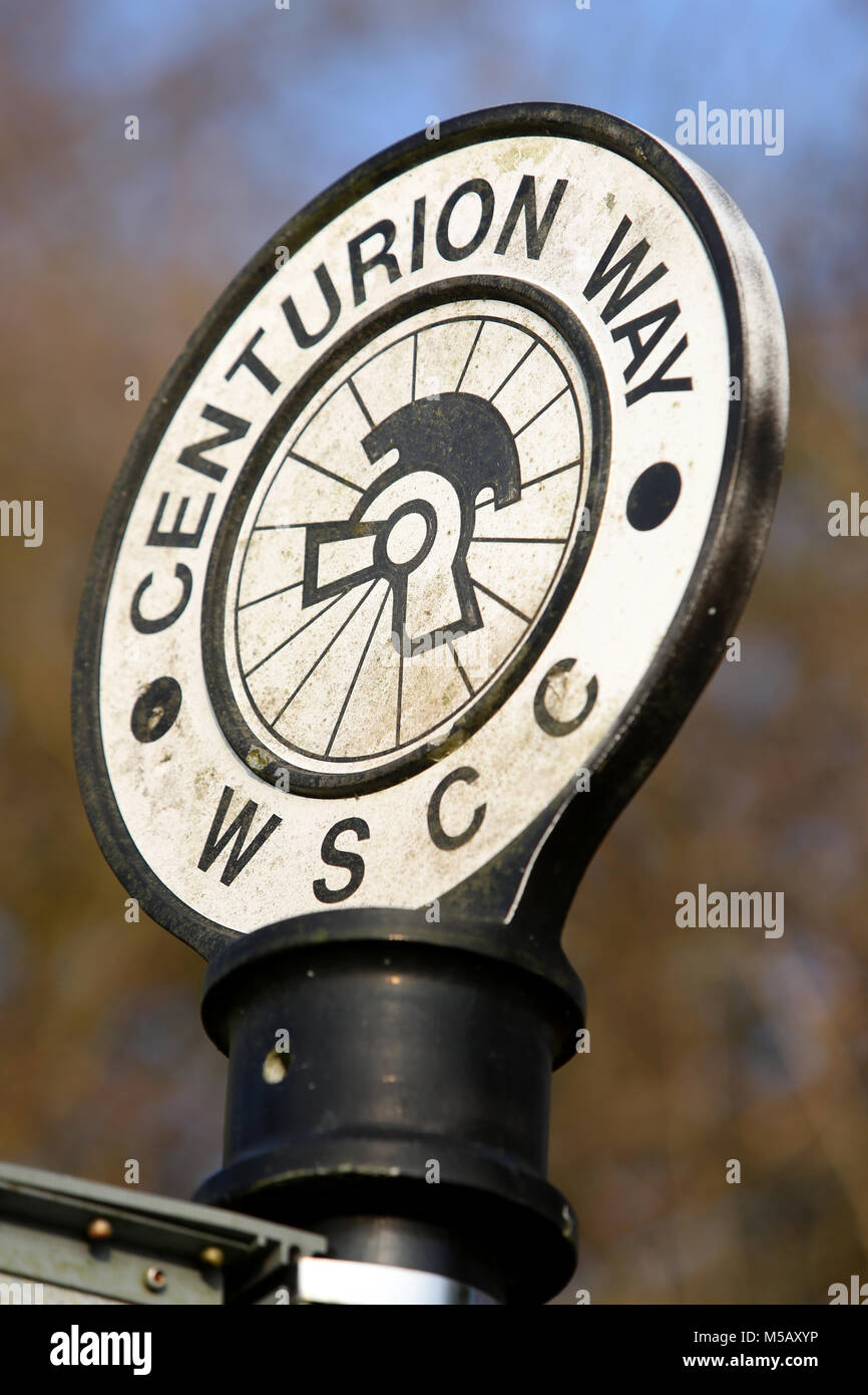 General views of Centurion Way in Chichester, West Sussex, UK Stock ...