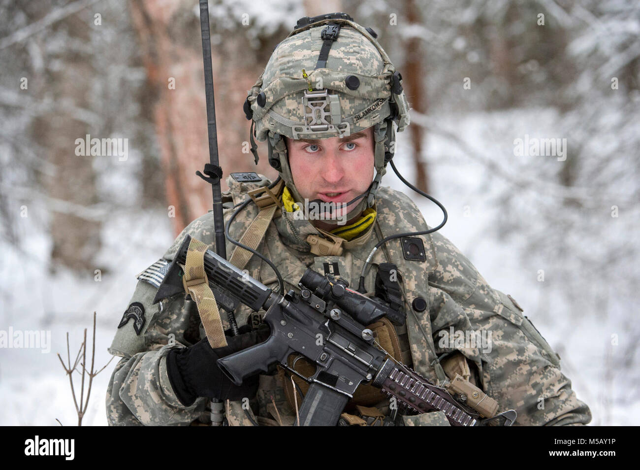 5th division infantry soldier hi-res stock photography and images - Alamy