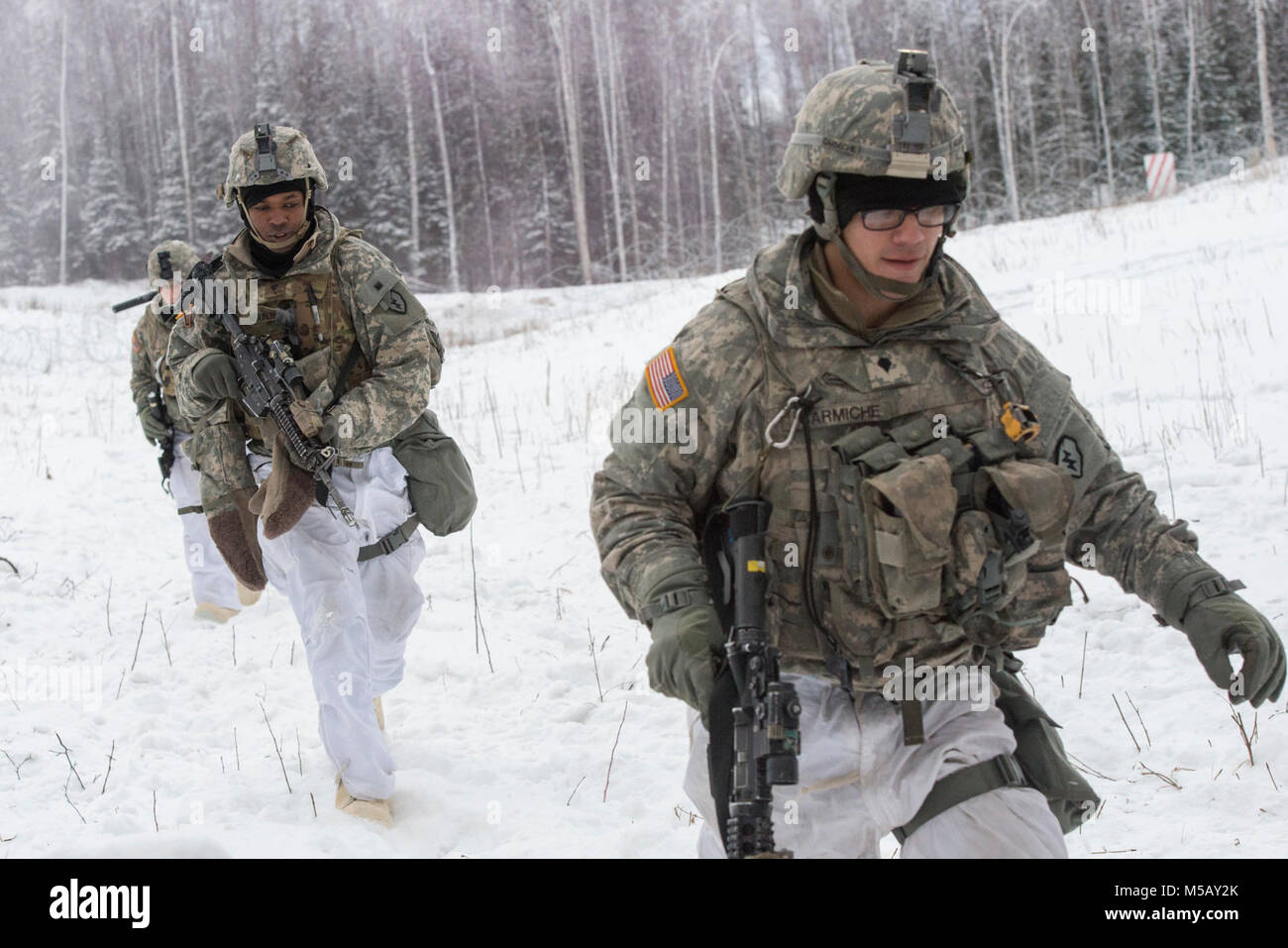 Combat engineers assigned to the 70th Brigade Engineer Battalion, 1st ...