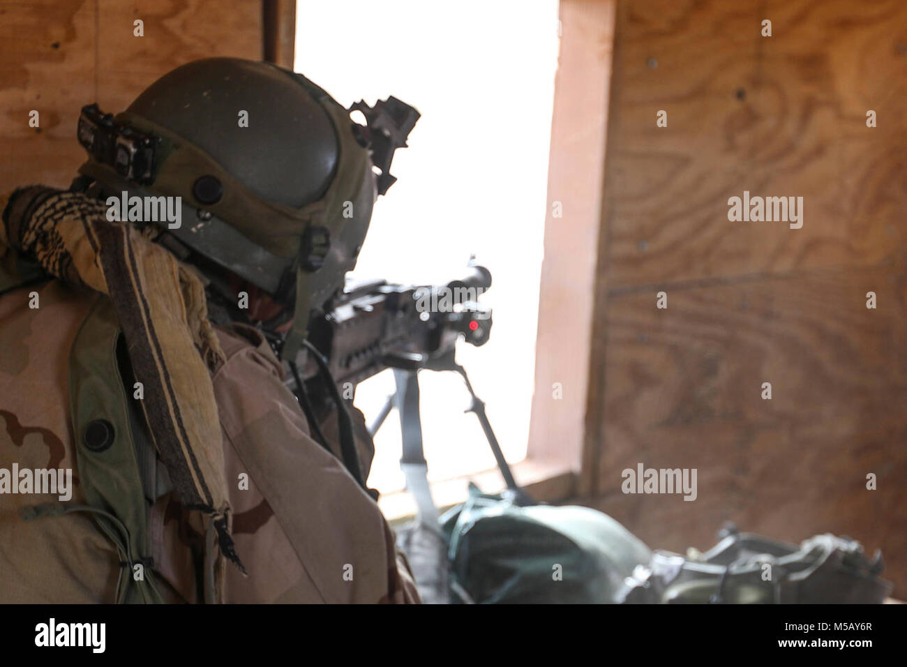 FORT IRWIN, Calif. – Trooper of the 11th Armored Cavalry Regiment ...
