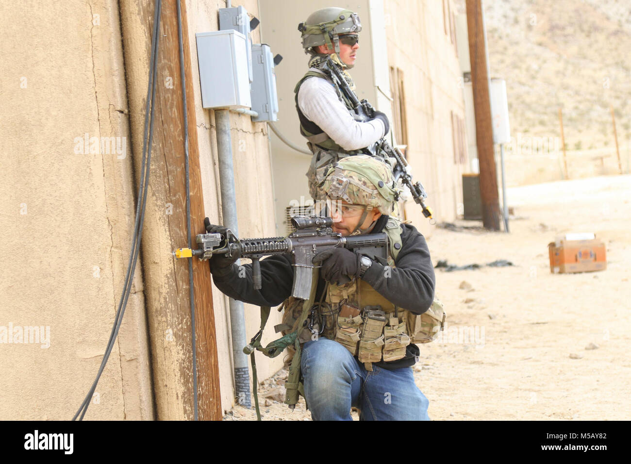 FORT IRWIN, Calif. – Troopers of the 11th Armored Cavalry Regiment ...