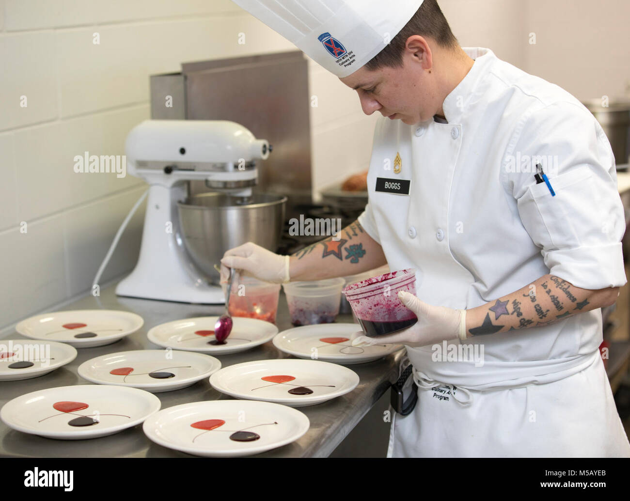 Sgt. 1st Class Lagena Boggs, from 10th Brigade Support Battalion, 1BCT ...