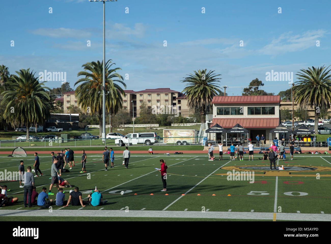 The 2018 Soccer Skills Challenge was held at Paige Field House, aboard ...