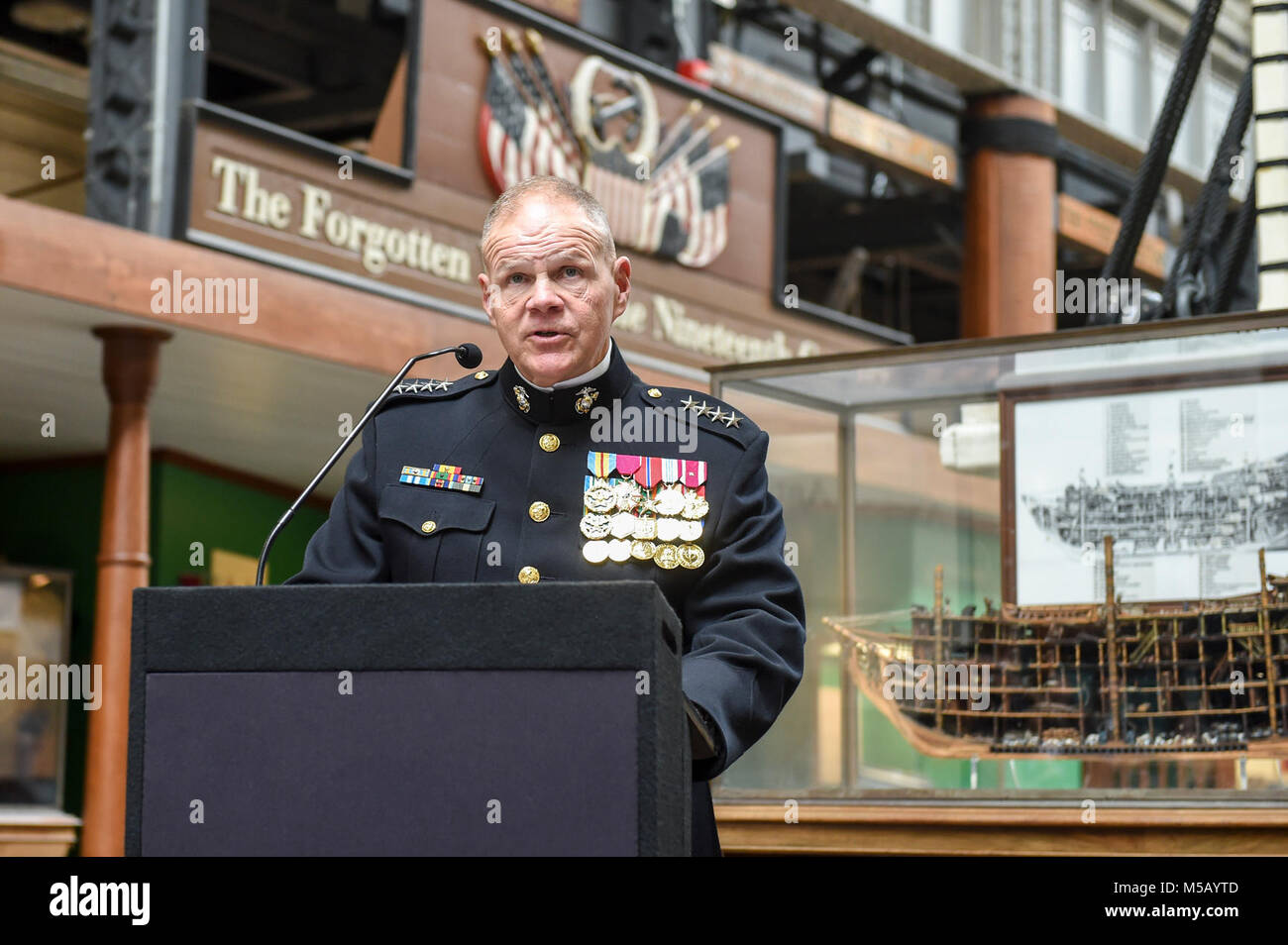 (Feb. 14, 2018) Commandant of the Marine Corps Gen. Robert B. Neller ...