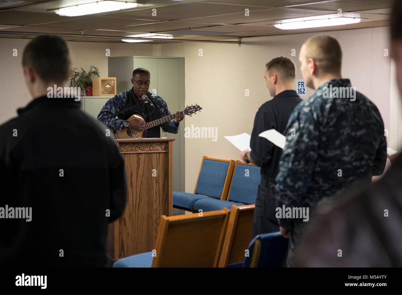 Ships chaplain hi-res stock photography and images - Alamy